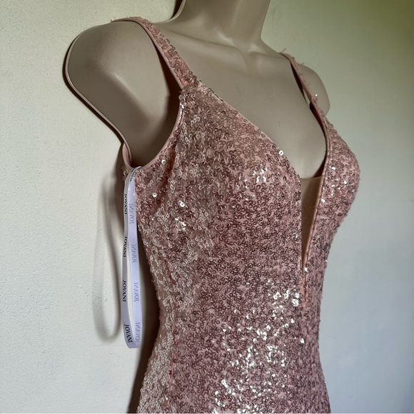 Jovani | Dresses | Jovani Pink Chrome Sequin Formal Dress | Poshmark